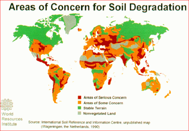 soil degradation/The front-facing threat of soil degradation