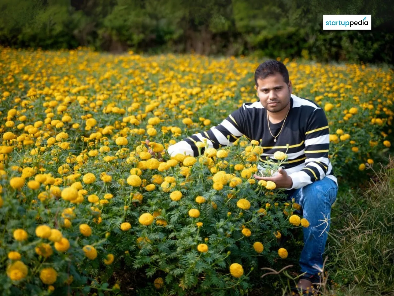 College Dropout Turns Marigold Farmer Sell 4 Crore Seedlings